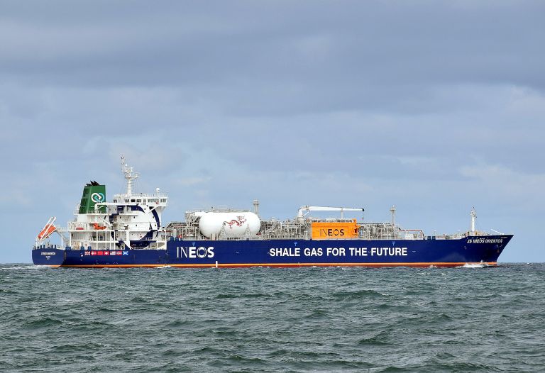 INEOS INVENTION, Liquefied Gas - Details and current position - IMO ...