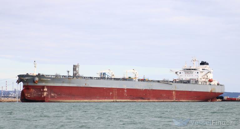 CHRISTINA, Crude Oil Tanker - Details and current position - IMO ...