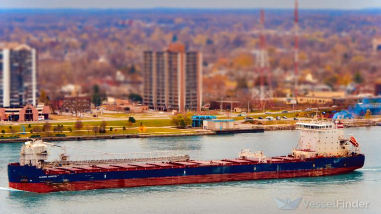 ALGOMA INTREPID, Self Discharging Bulk Carrier - Details and current ...