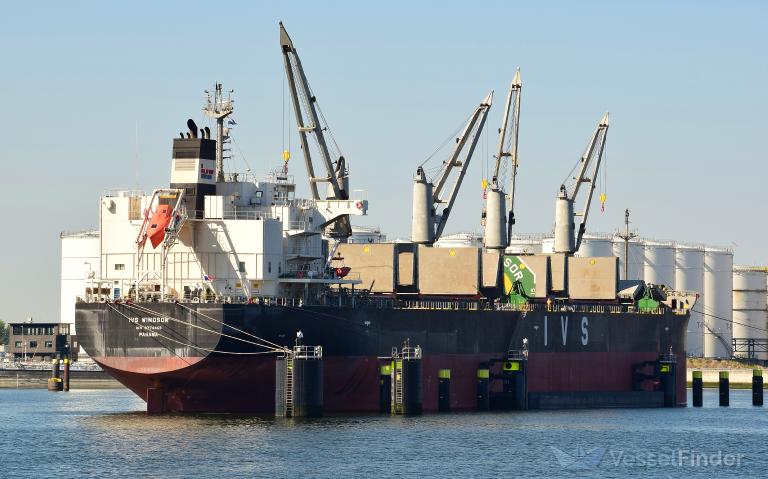 IVS WINDSOR, Bulk Carrier - Details and current position - IMO 9774458 ...