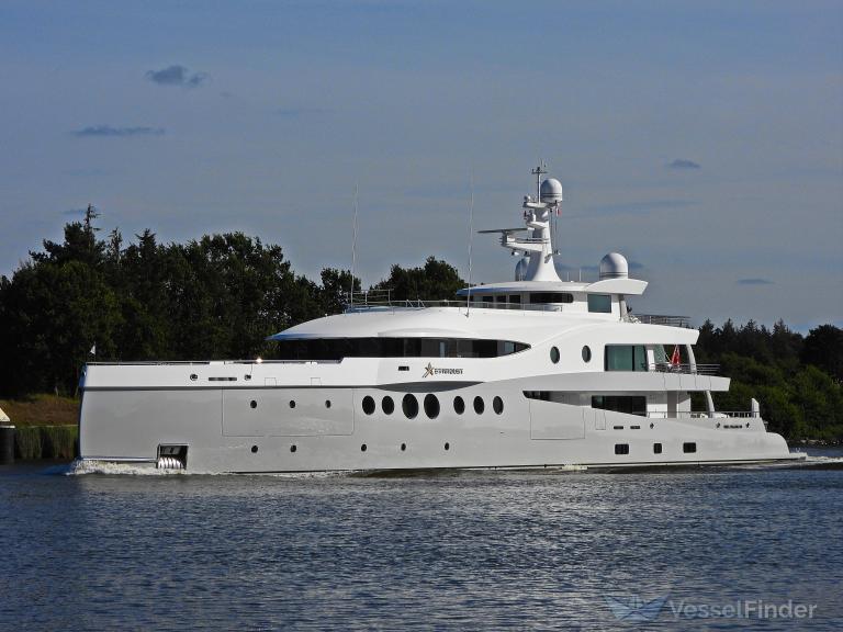 STARDUST, Yacht - Details and current position - IMO 9775000 - VesselFinder