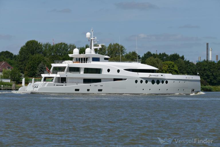 STARDUST, Yacht - Details and current position - IMO 9775000 - VesselFinder