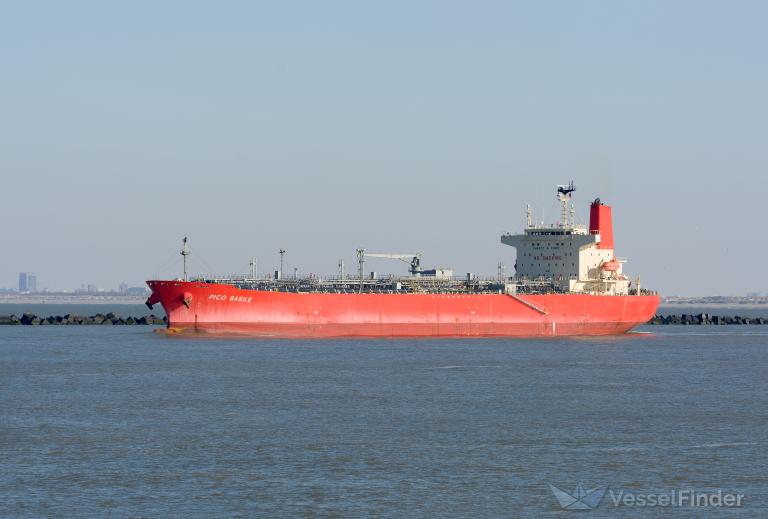 PICO BASILE, Chemical/Oil Products Tanker - Scheepsdetails en huidige ...
