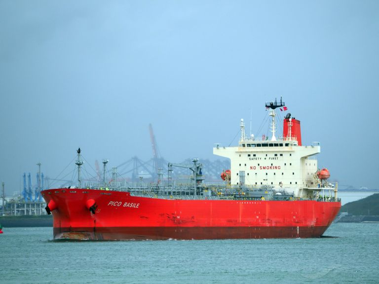 PICO BASILE, Chemical/Oil Products Tanker - Scheepsdetails en huidige ...