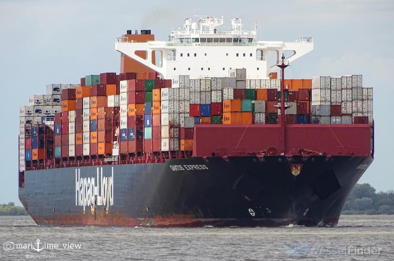 SANTOS EXPRESS, Container Ship - Details and current position - IMO ...