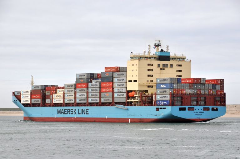 VILNIA MAERSK, Container Ship - Details and current position - IMO 9778533 MMSI 219136000 ...