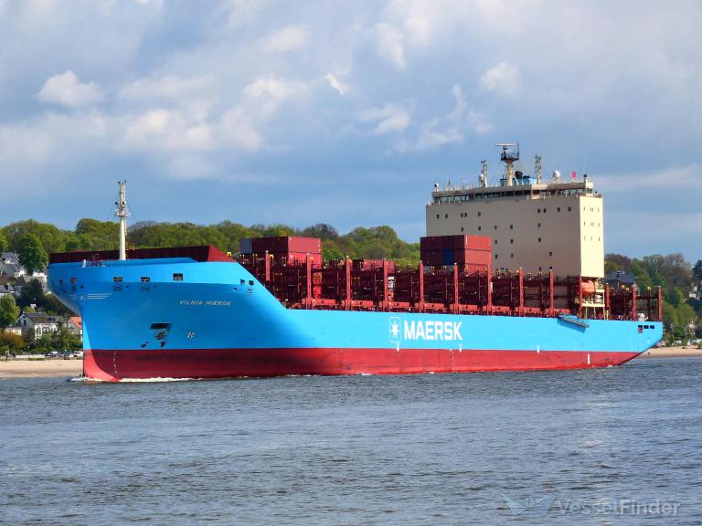 VILNIA MAERSK, Container Ship - Details and current position - IMO 9778533 - VesselFinder