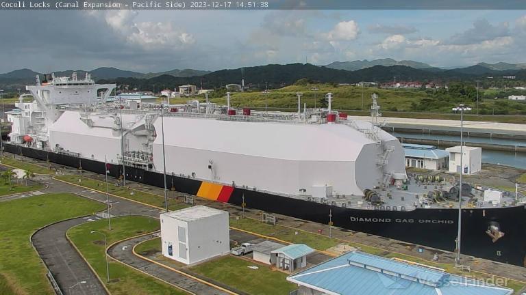 DIAMOND GAS ORCHID, LNG Tanker - Details and current position - IMO ...