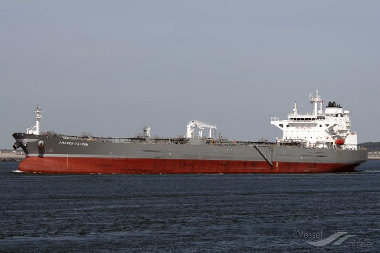 AMAZON FALCON, Crude Oil Tanker - Details and current position - IMO ...