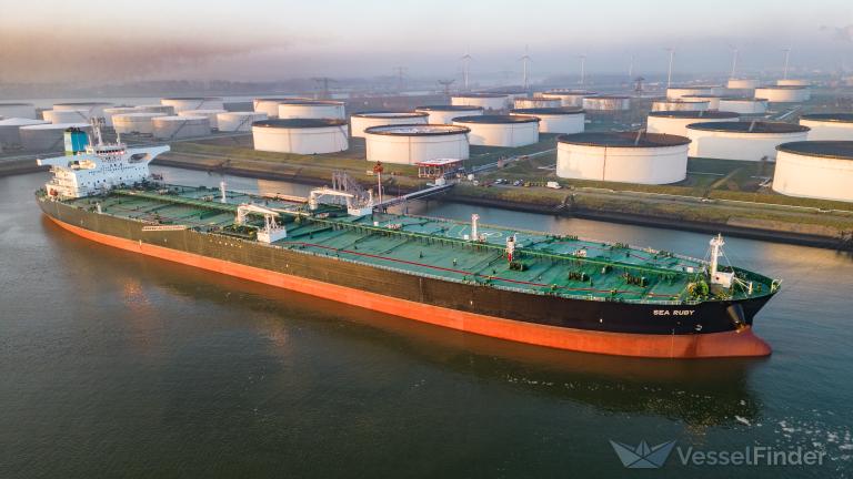 SEA RUBY, Crude Oil Tanker - Details and current position - IMO 9779616 ...