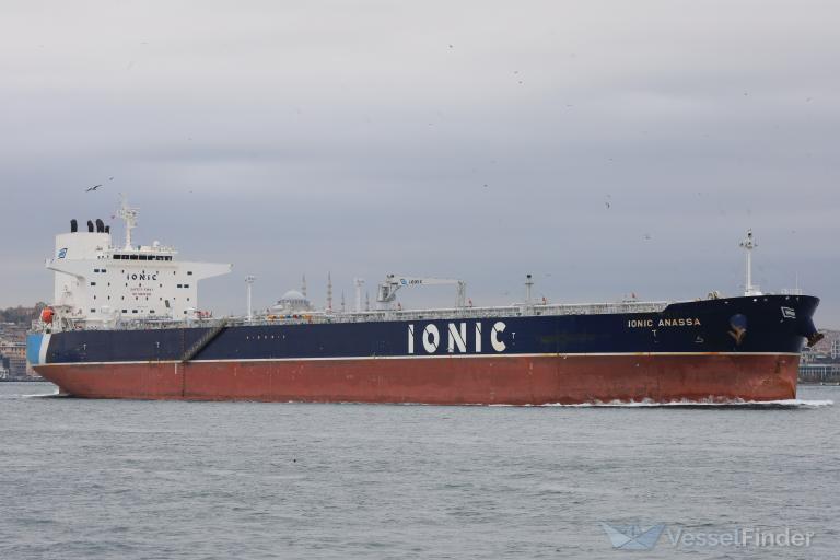 IONIC ANASSA, Crude Oil Tanker - Details and current position - IMO 9779795 - VesselFinder