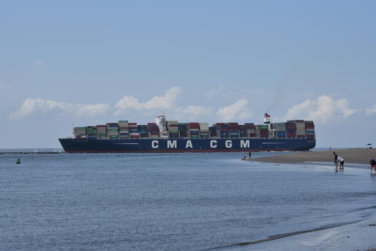 CMA CGM J. ADAMS, Container Ship - Schiffsdaten und aktuelle Position ...