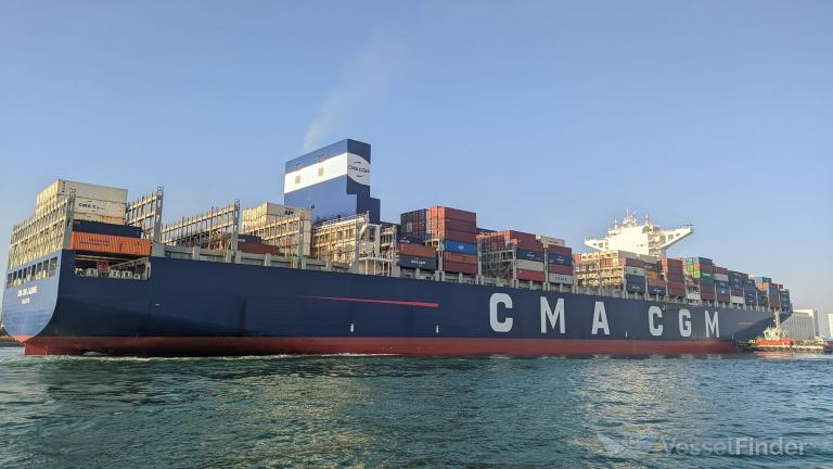 CMA CGM J. ADAMS, Container Ship - Details and current position - IMO ...