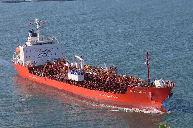 SUN TRITON, Chemical/Oil Products Tanker - Details and current position ...