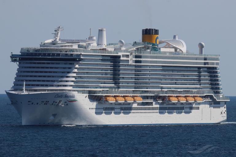COSTA SMERALDA Passenger Cruise Ship Dettagli Della Nave E