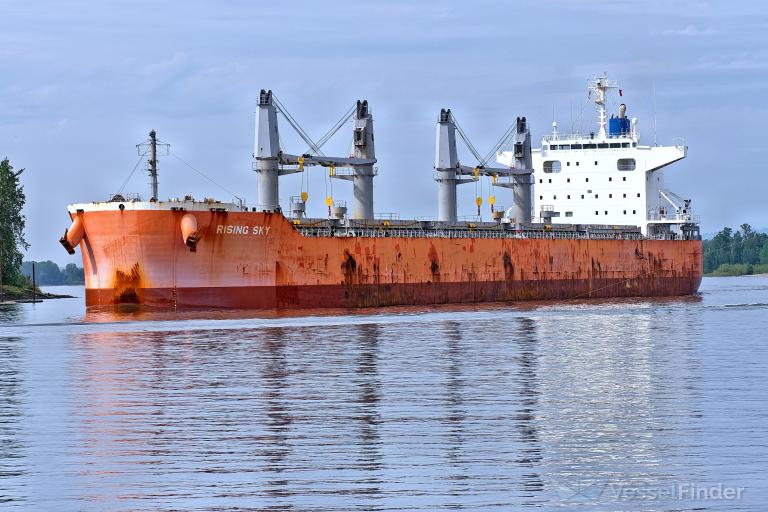 RISING SKY, Bulk Carrier - Details and current position - IMO 9782259 ...