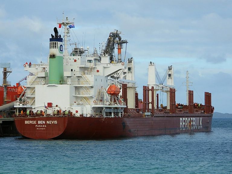 BERGE BEN NEVIS, Bulk Carrier - Details and current position - IMO ...