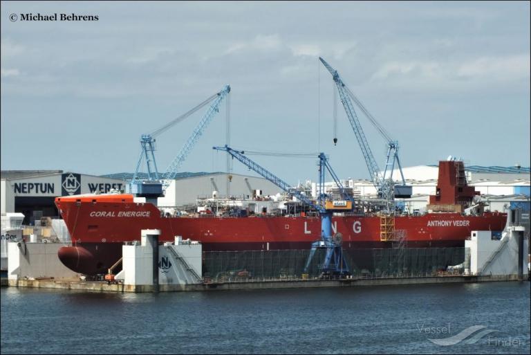 CORAL ENERGICE, LNG Tanker - Detalles del buque y posición actual - IMO ...
