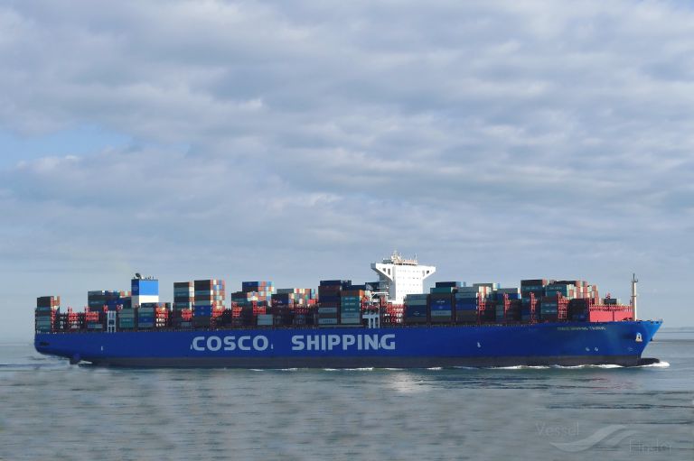 COSCO TAURUS, Container Ship - Данные судна и текущее положение - IMO ...