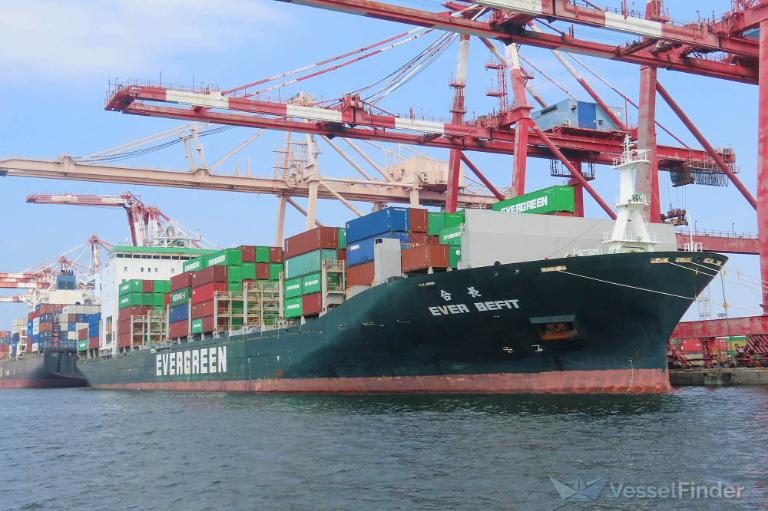 EVER BEFIT, Container Ship - Details and current position - IMO 9784128 - VesselFinder