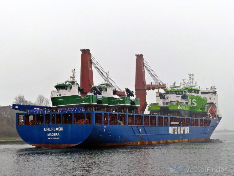 UHL FLASH, Heavy Load Carrier - Details and current position - IMO 9785407 - VesselFinder