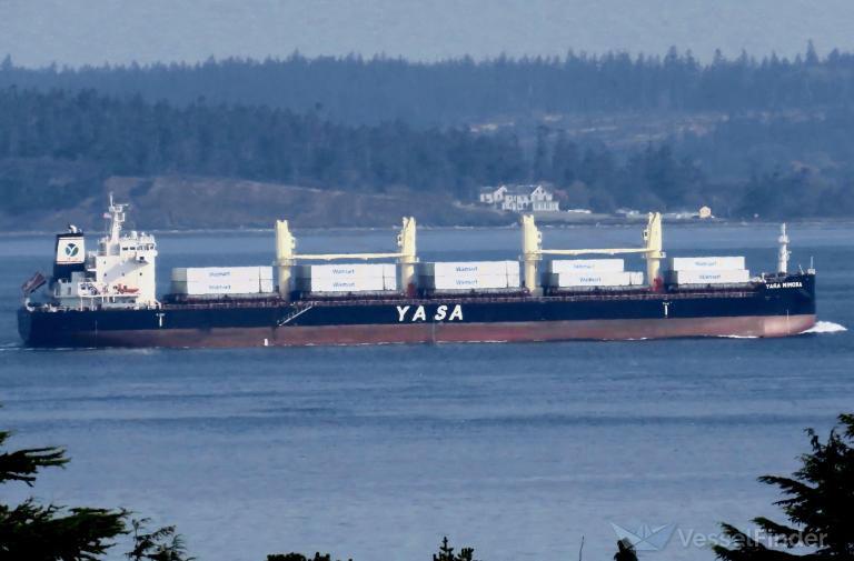 YASA MIMOSA, Bulk Carrier - Details and current position - IMO 9786061 ...