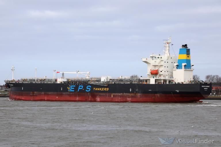 PACIFIC COBALT, Chemical/Oil Products Tanker - Details and current ...