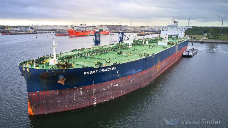 FRONT PRINCESS, Crude Oil Tanker - Scheepsdetails en huidige positie ...