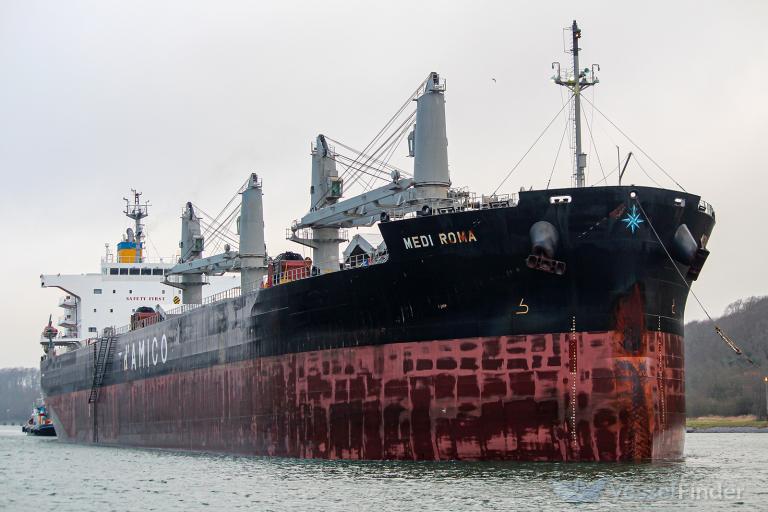 MEDI ROMA, Bulk Carrier - Details and current position - IMO 9789908 ...