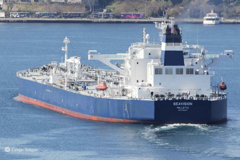 SEAVISION, Crude Oil Tanker - Details and current position - IMO ...