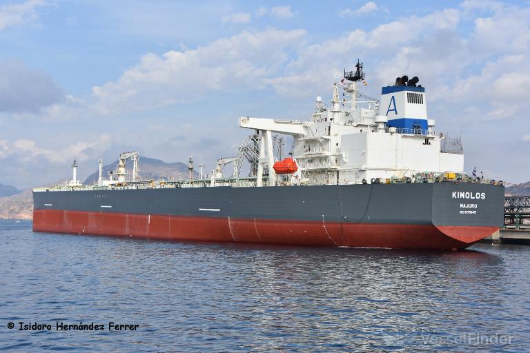 KIMOLOS, Crude Oil Tanker - Details and current position - IMO 9791145 - VesselFinder