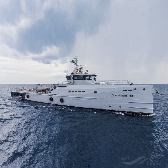 OCEAN WARRIOR, Research Vessel - Details and current position - IMO 9791262 - VesselFinder