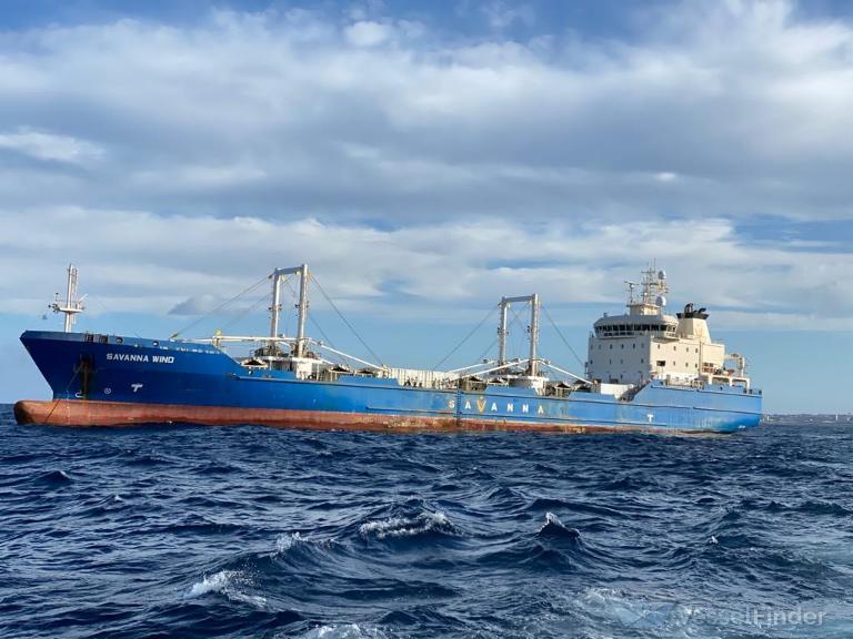 SAVANNA WIND, Refrigerated Cargo Ship - Details and current position ...
