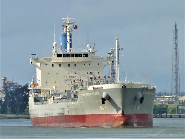 SOUTHERN PUMA, Chemical/Oil Products Tanker - Details and current ...