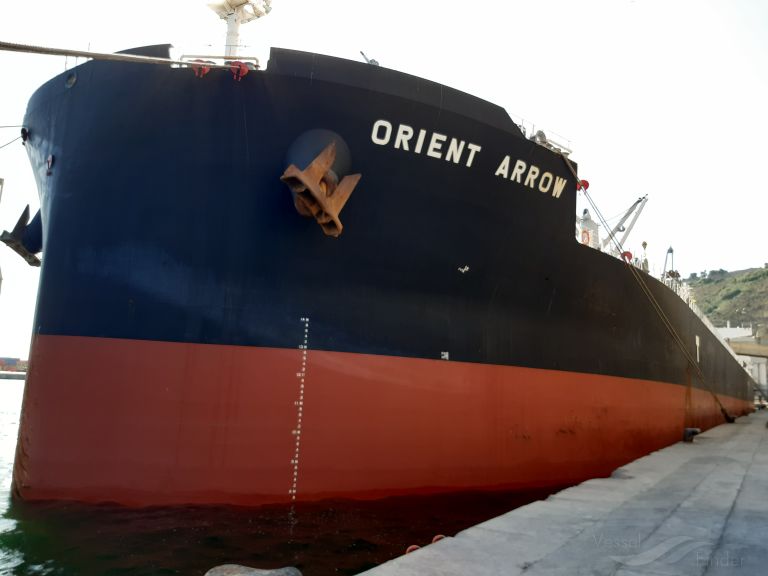 ORIENT ARROW, Bulk Carrier - Details and current position - IMO 9792034 - VesselFinder