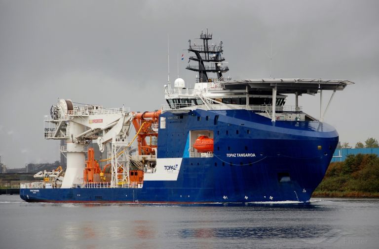 TOPAZ TANGAROA, Offshore Support Vessel - Scheepsdetails en huidige ...