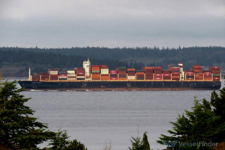 SEASPAN FALCON, Container Ship - Details and current position - IMO ...