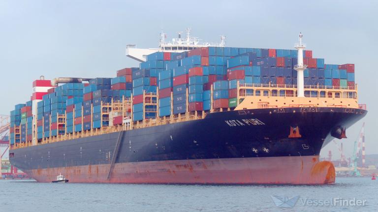 KOTA PURI, Container Ship - Details and current position - IMO 9793959 ...