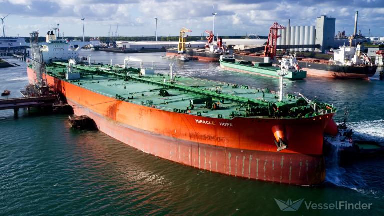 MIRACLE HOPE, Crude Oil Tanker - Details and current position - IMO ...