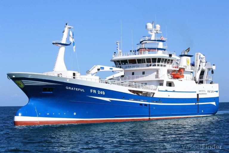 GRATEFUL, Fishing Vessel - Details and current position - IMO 9794953 - VesselFinder