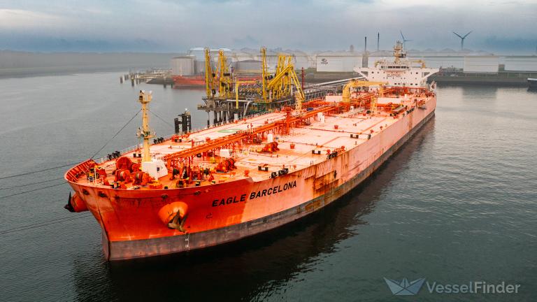 EAGLE BARCELONA, Crude Oil Tanker - Details and current position - IMO ...