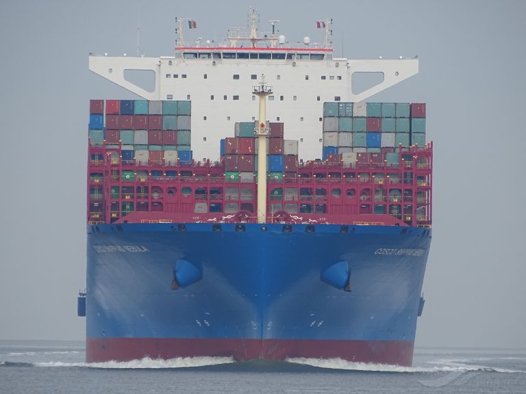 COSCO NEBULA, Container Ship - Gemi detayları ve güncel harita konumu ...