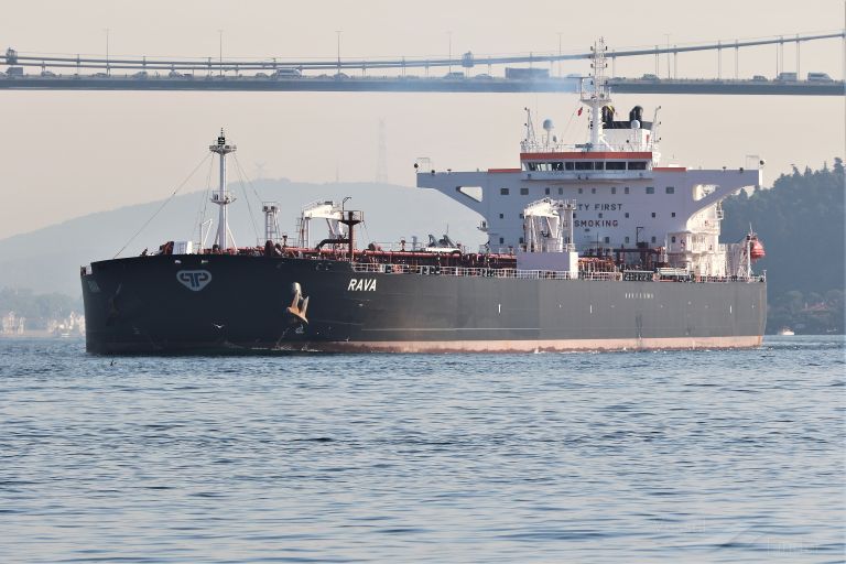 RAVA, Crude Oil Tanker - Details and current position - IMO 9796743 ...