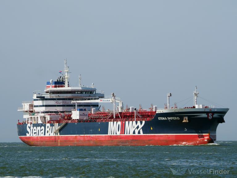 STENA IMPERO, Chemical/Oil Products Tanker - Details and current ...
