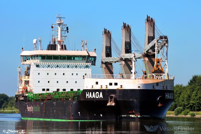 HAAGA, General Cargo Ship - Details and current position - IMO 9797632 ...