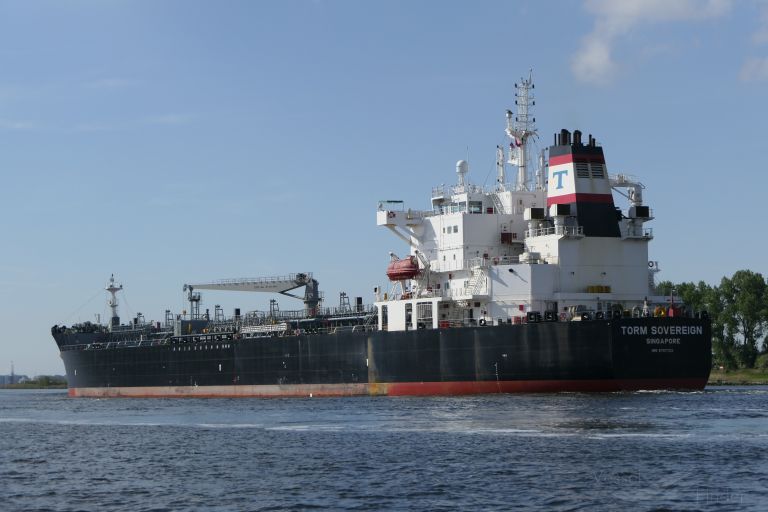 TORM SOVEREIGN, Chemical/Oil Products Tanker - Details and current ...