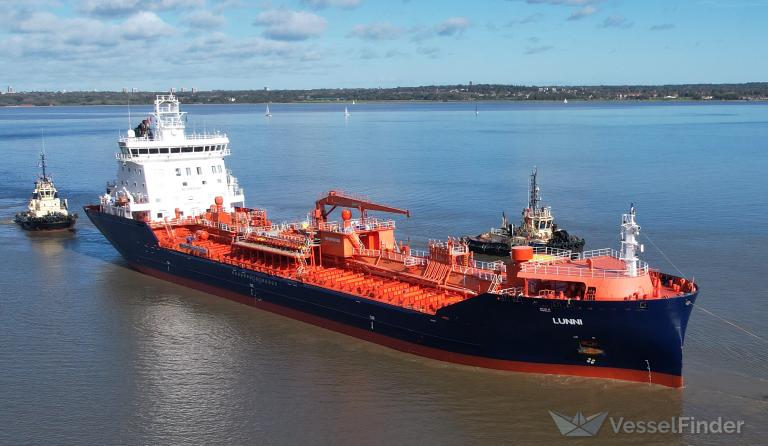 LUNNI, Chemical/Oil Products Tanker - Details and current position ...