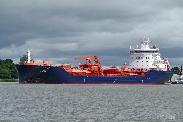 LUNNI, Chemical/Oil Products Tanker - Details and current position ...