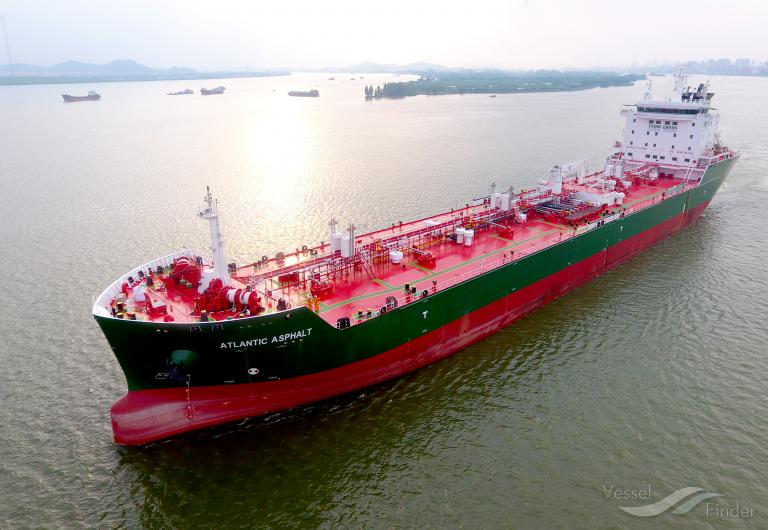 ATLANTIC ASPHALT, Bitumen Tanker - Details and current position - IMO ...