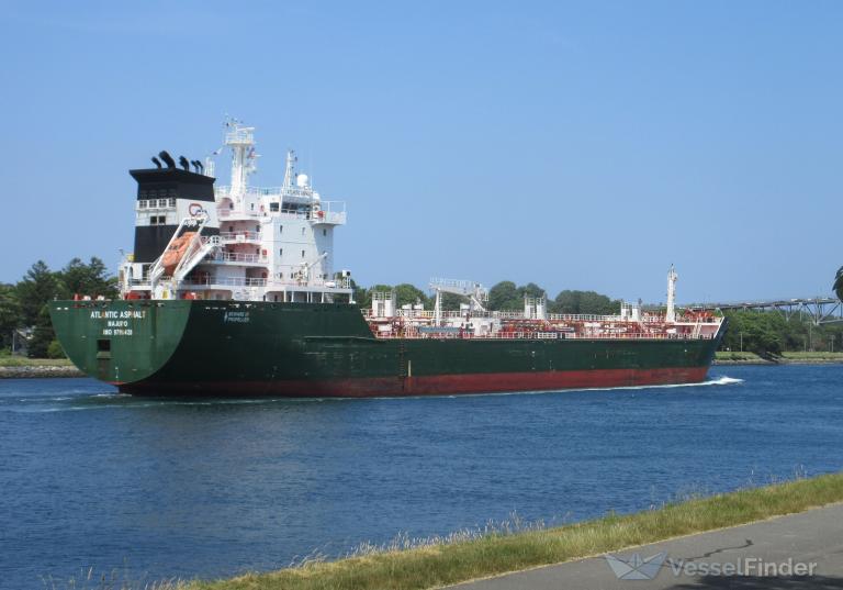ATLANTIC ASPHALT, Bitumen Tanker - Details and current position - IMO ...
